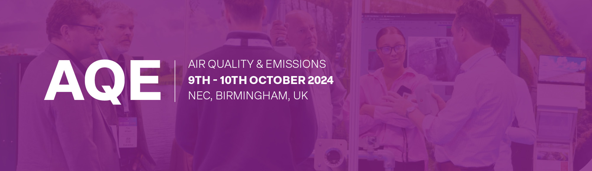 Come and visit us at AQE 2024! - Pollution